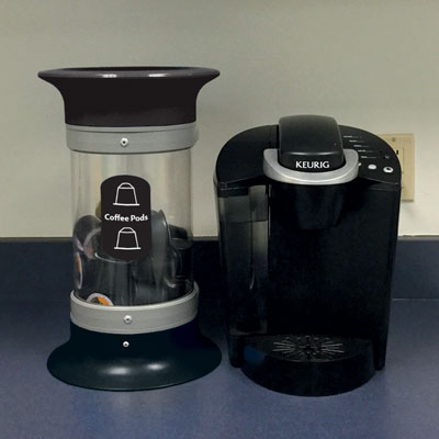 C-Thru™ 5Q Coffee Pod Bin