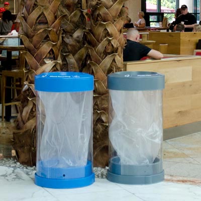 C-Thru™ 50 Gallon Transparent Trash Can – Clear Plastic - Glasdon, Inc.