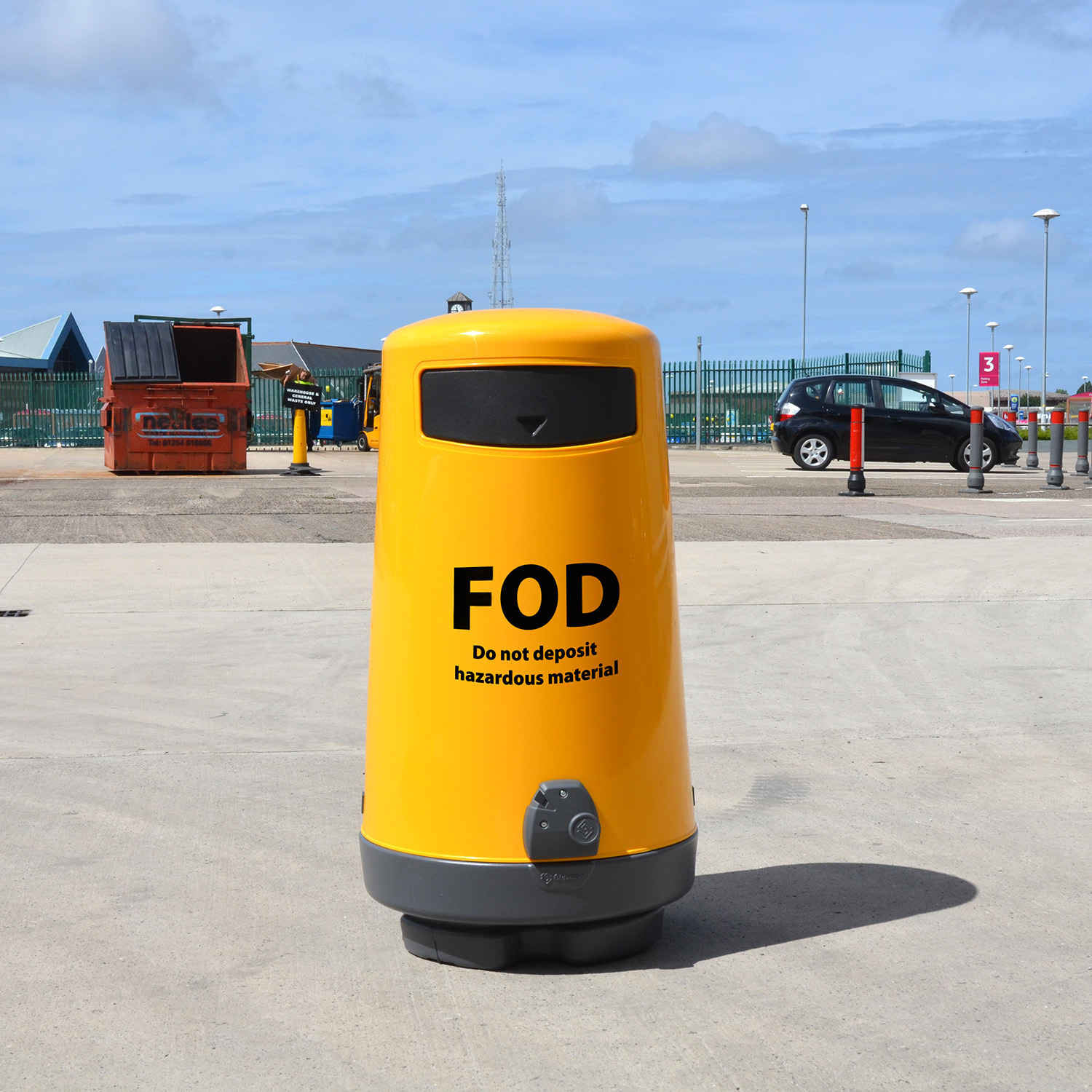 FOD Bin 23G – 23 gallon durable FOD bin – Glasdon, Inc.