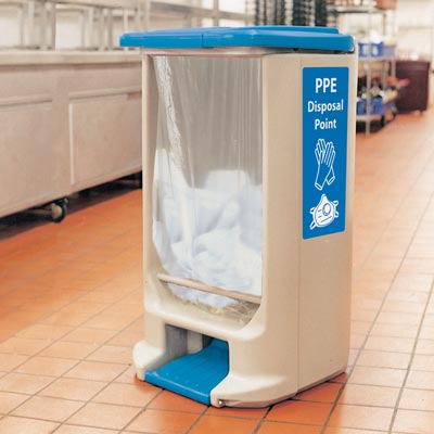 PPE Disposal Bins - PPE Waste Receptacles & Signage - Glasdon, Inc
