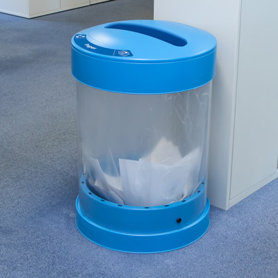 C-Thru™ 36 Gallon Transparent Trash Can – Clear Plastic - Glasdon, Inc.