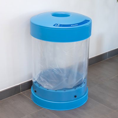C-Thru™ 36G Plastic Bag Recycling Bin - Glasdon, Inc.