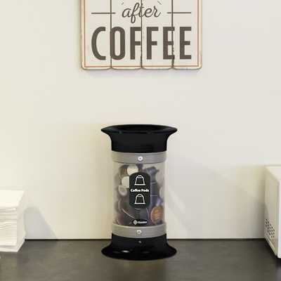 Express C-Thru™ 5Q Coffee Pod Bin - Shipping Included - Glasdon, Inc.