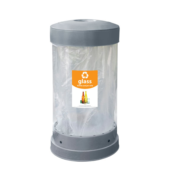 C-Thru™ 50G Glass Recycling Bin - Glasdon Inc.