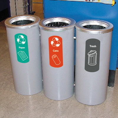 Commercial Indoor Trash Cans - Office Trash Cans