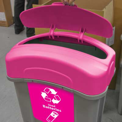 Eco Nexus® 16G Battery Recycling Container - Slim Design - Glasdon, Inc.