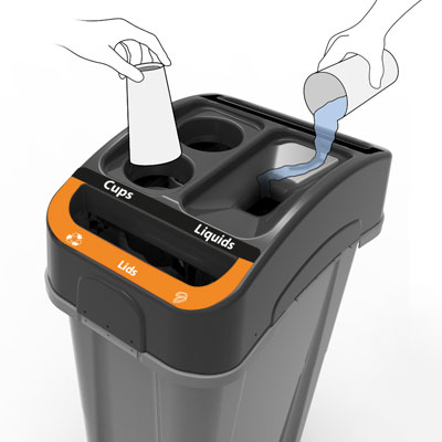 Eco Nexus® Cup Recycling Station - Glasdon, Inc.