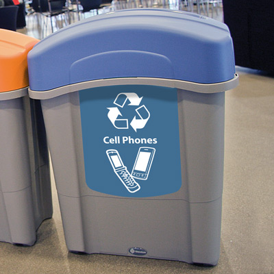 Eco Nexus® 16G Cell Phone Recycle Bin - Minimal Maintenance - Glasdon, Inc.