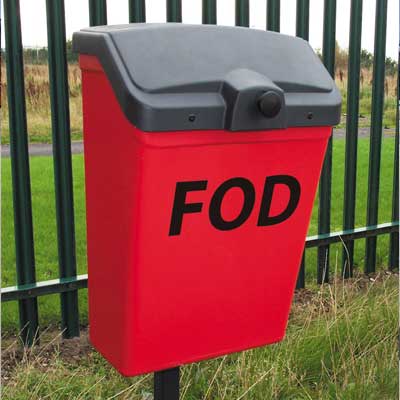 FOD Bins & Cans – Airport FOD Bins – Glasdon, Inc.