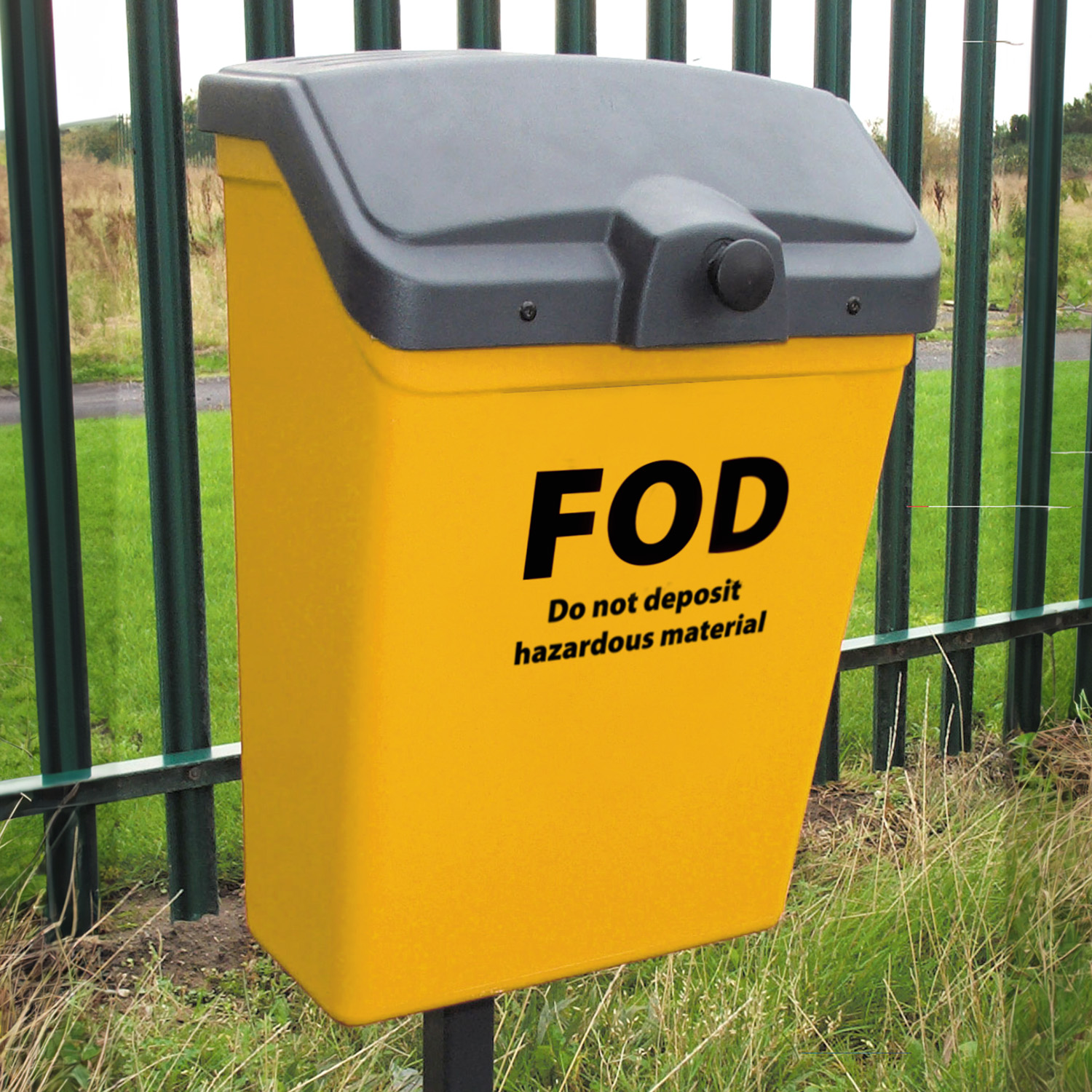 FOD Bin 7G – 7 gallon weather-resistant FOD bin – Glasdon, Inc.