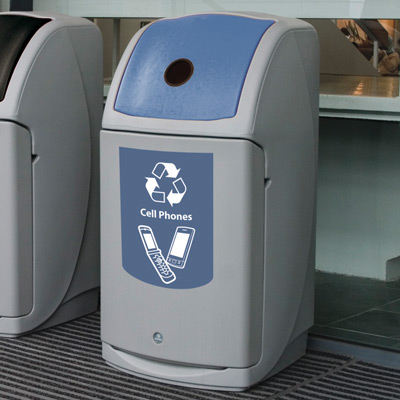 Nexus® 36G Cell Phone Recycling Bin - Safe Collection - Glasdon, Inc.